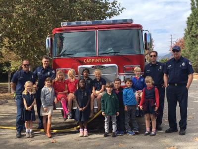 Carpinteria Fire lights up the school day | News | coastalview.com