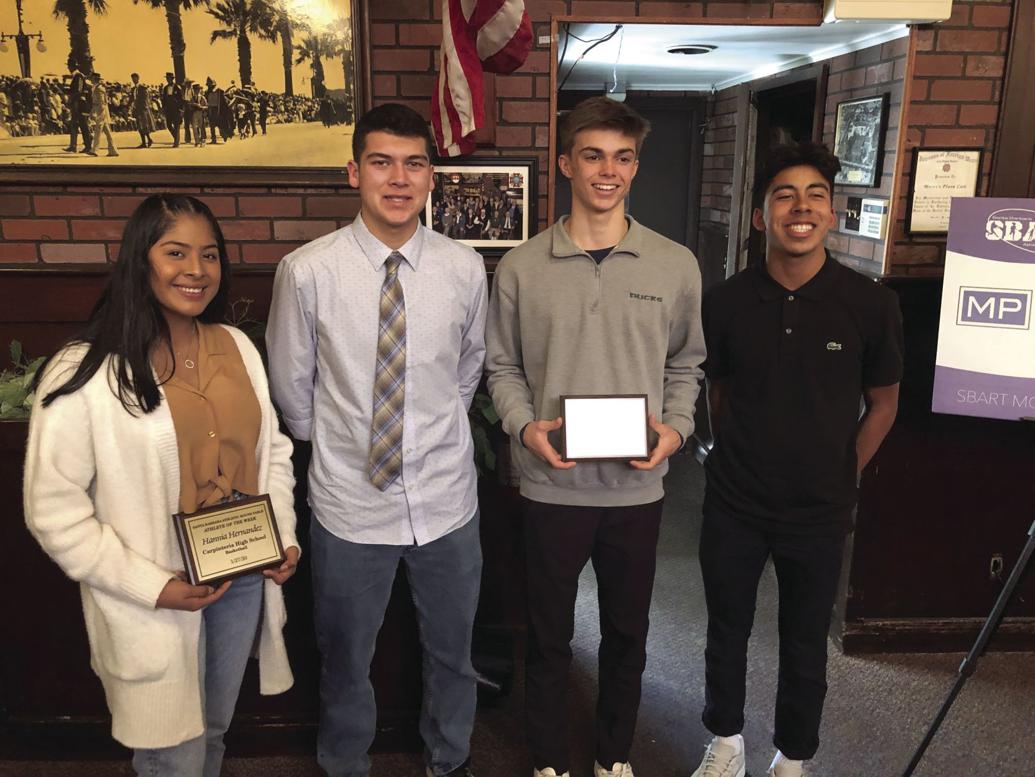 CHS’s Hannia Hernandez and Dylan O’Neill win SBART’s Athletes of the ...