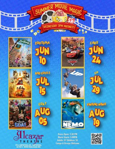 Summer Movie Magic coming to The Alcazar | Arts & Entertainment ...