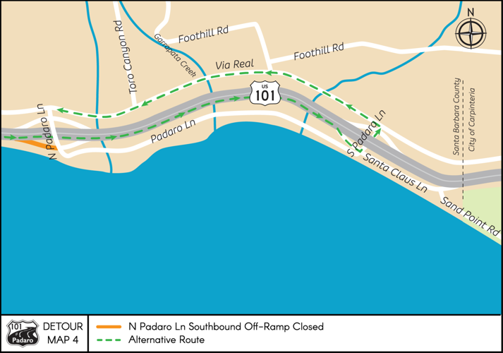 Construction continues on Carpinteria, SB bike path | News ...