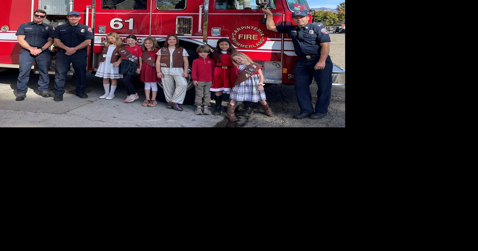 Carpinteria Fire gives station tour, first aid lesson to girl scouts ...