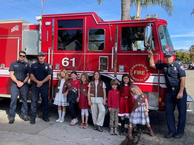 Carpinteria Fire gives station tour, first aid lesson to girl scouts ...