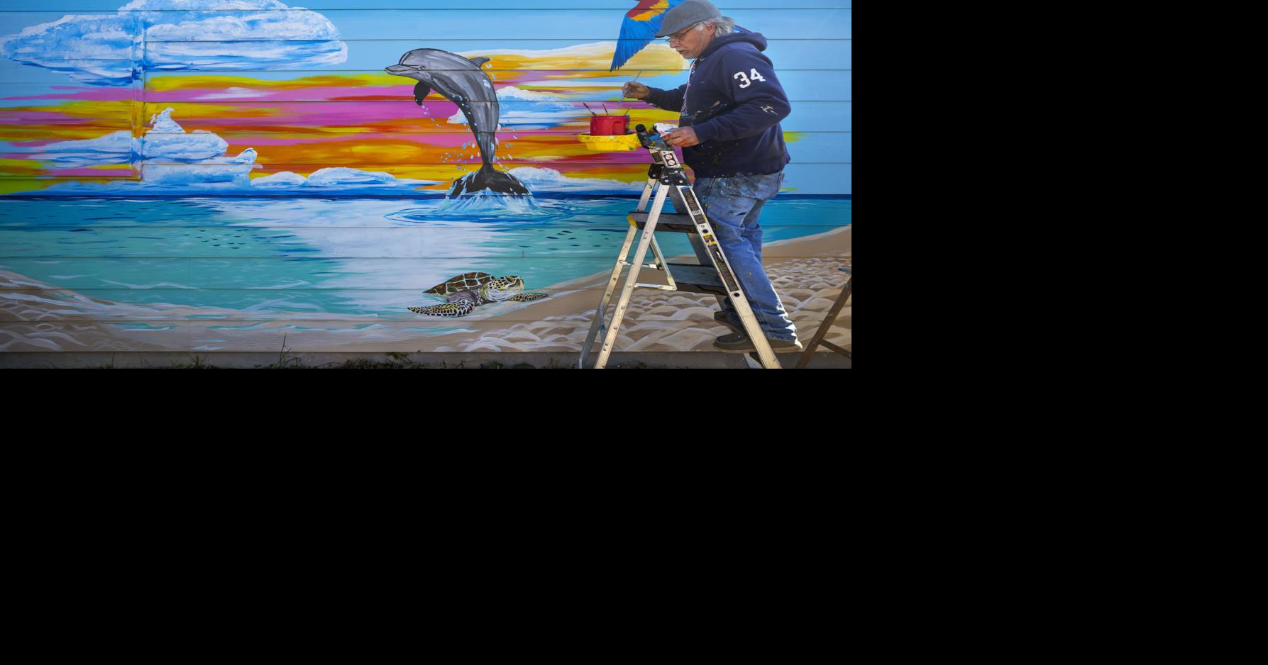 Marine muralist | Art | coastmonthly.com