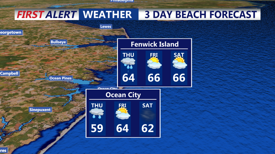 Gusty gale winds and thunderstorms forecasted for Delmarva region ...