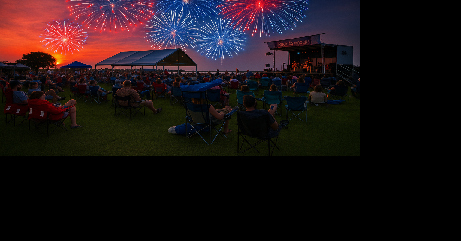 For the first time, fireworks at July 2nd Rocking the Docks show | News ...