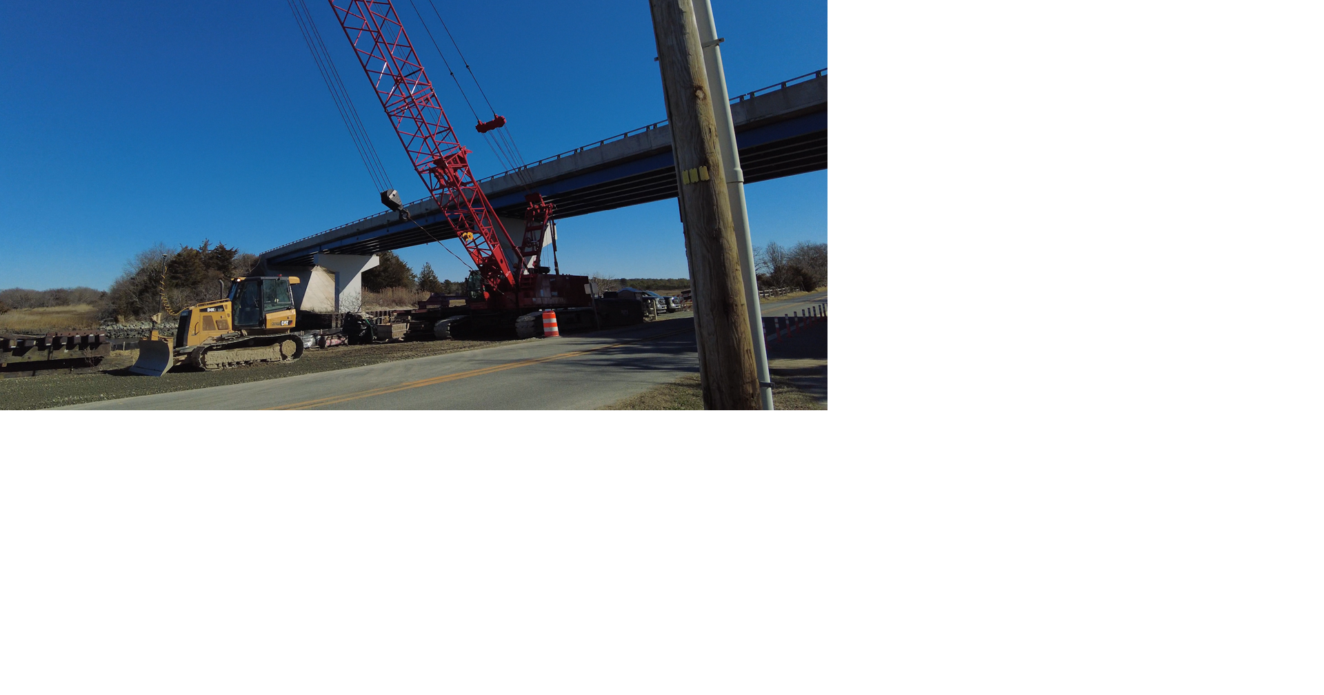 New Bridge Crane Set to Arrive & Be Assembled at Lewes Swing Bridge ...