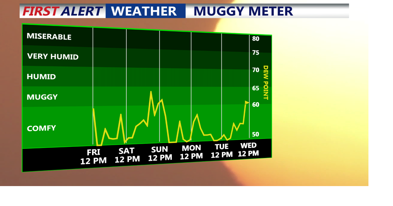 Weekend looks pretty good, stray shower on Sunday | Weather | coasttv.com