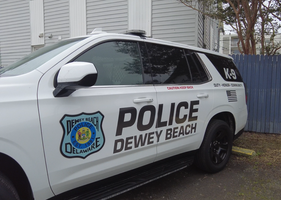 Dewey Beach Officer suffers minor injuries in crash | News | coasttv.com