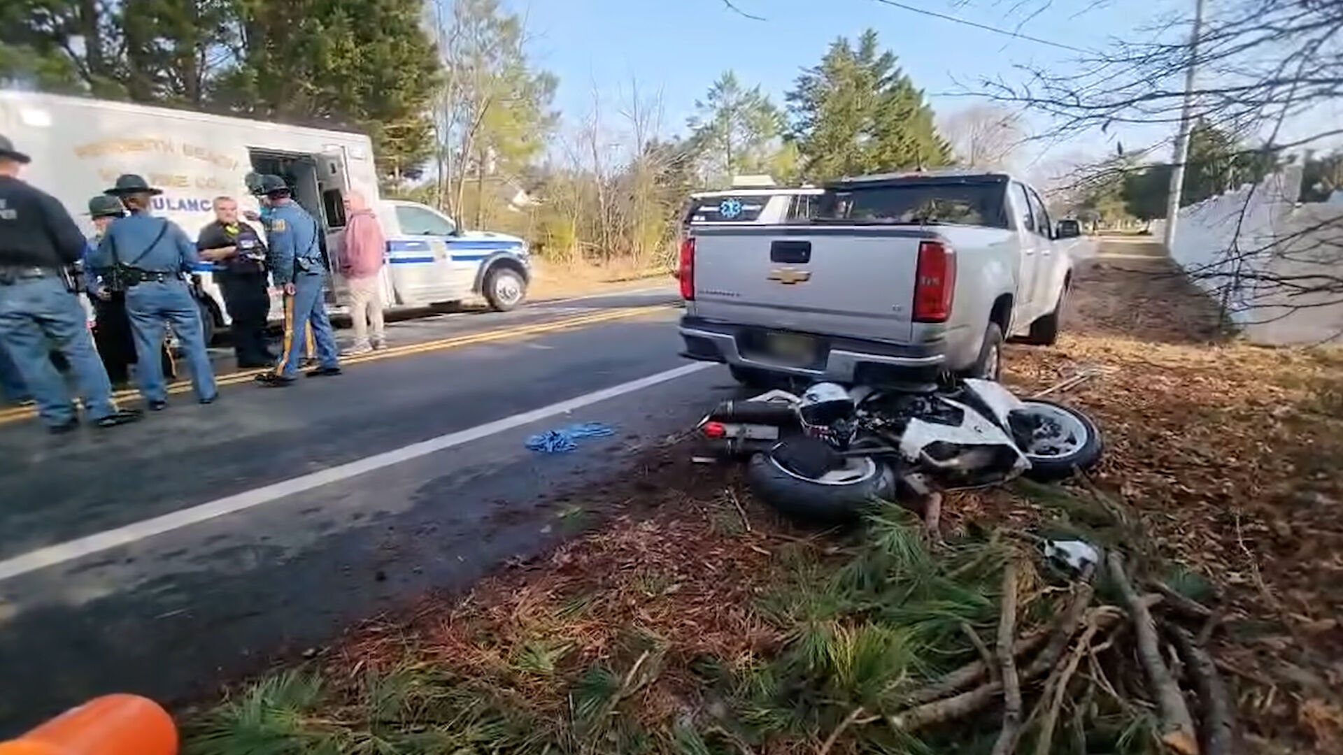 UPDATE: Motorcycle crash on Bay Vista Road leaves 18-year-old ...