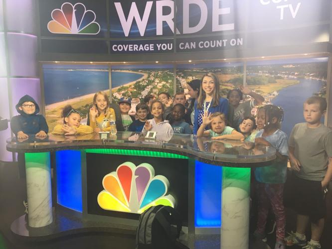 Students from Milton Elementary School Visit WRDE News Station | News ...