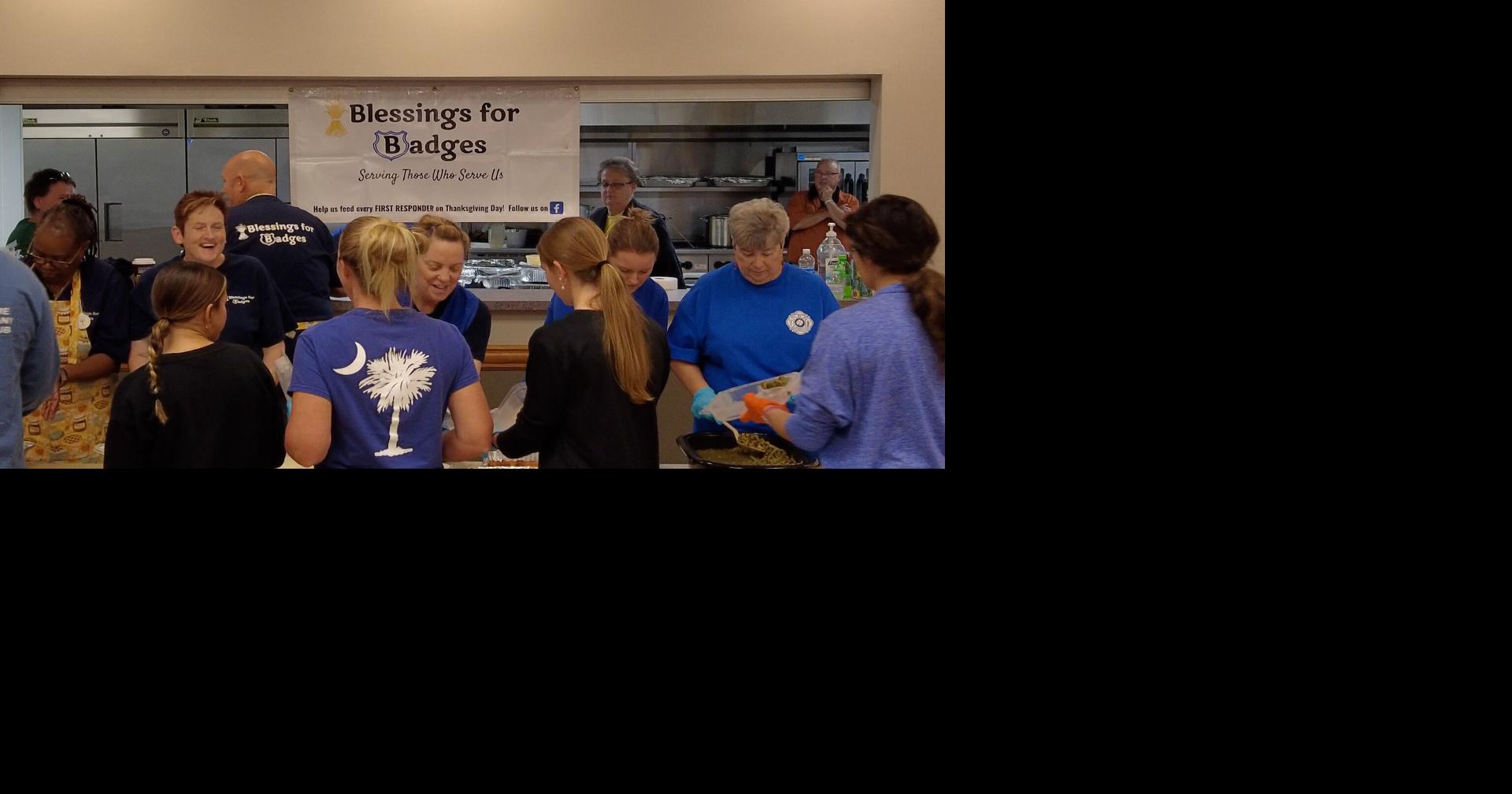 Blessings for Badges delivers Thanksgiving meals to first responders ...