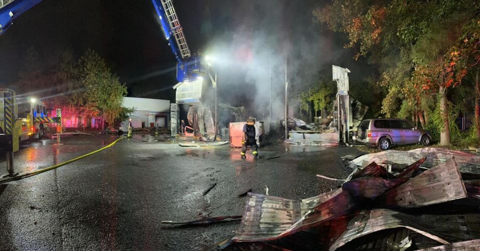 Selbyville fire destroys commercial storage building Saturday morning ...