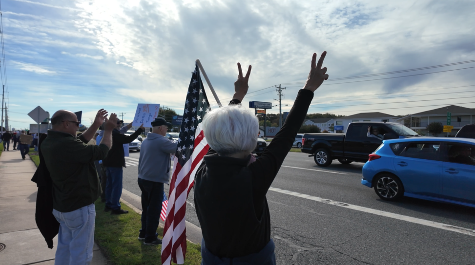 Delaware activists rally across the state in ‘No Kings’ protest against ...