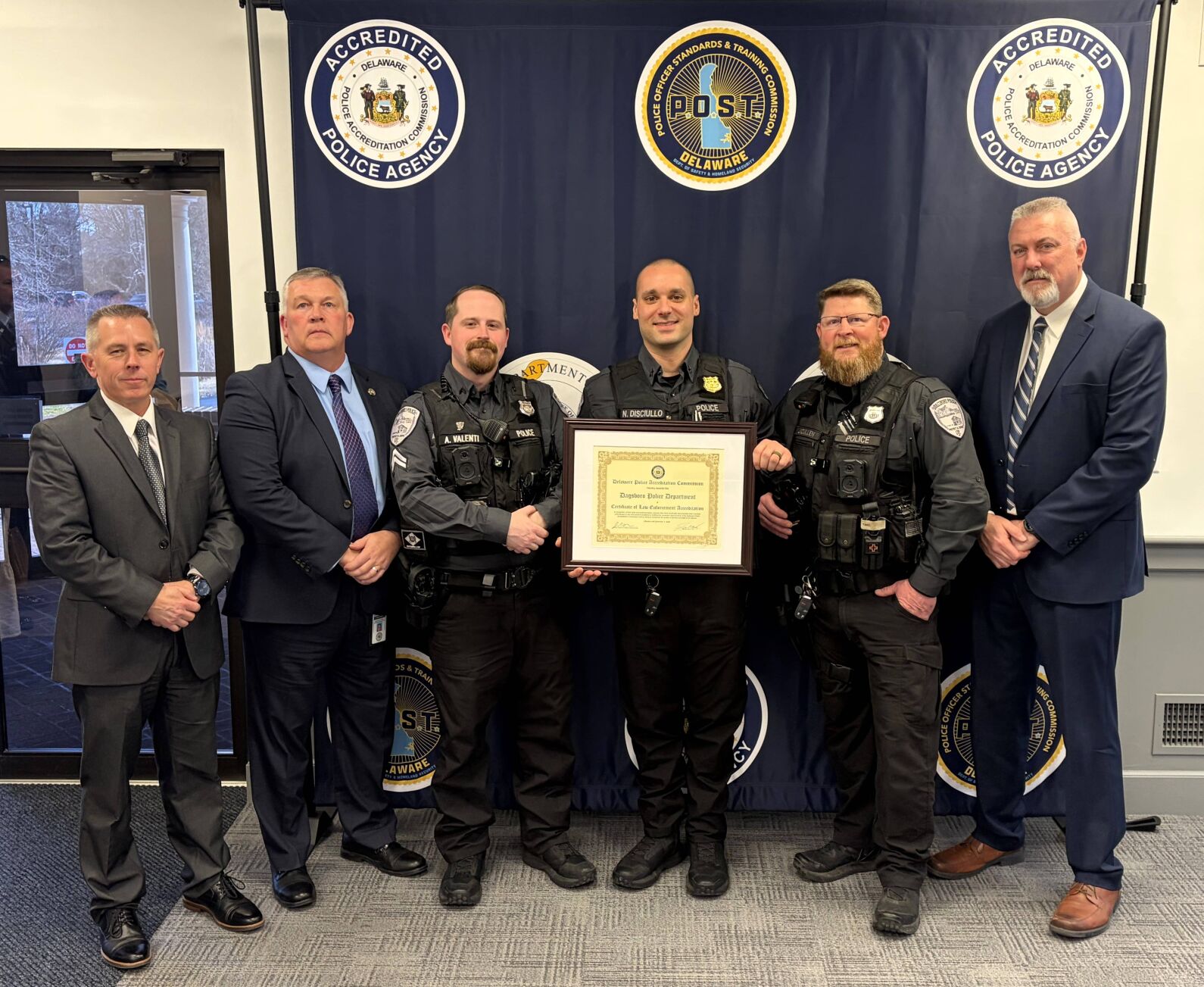 Three Sussex County police departments earn state accreditation | News ...