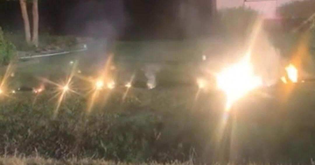 VIDEO: Downed electrical wire early Friday causes fire in Millsboro ...