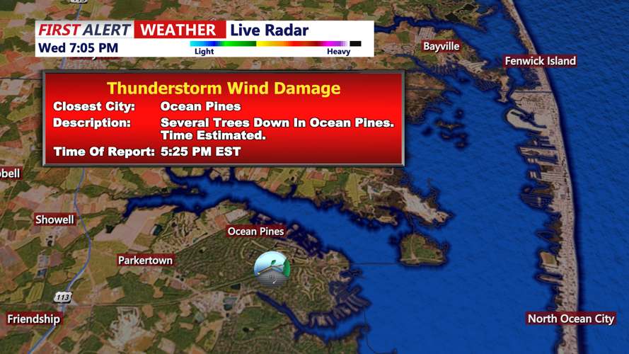Severe storms batter Sussex County and Ocean City with hgh winds and ...