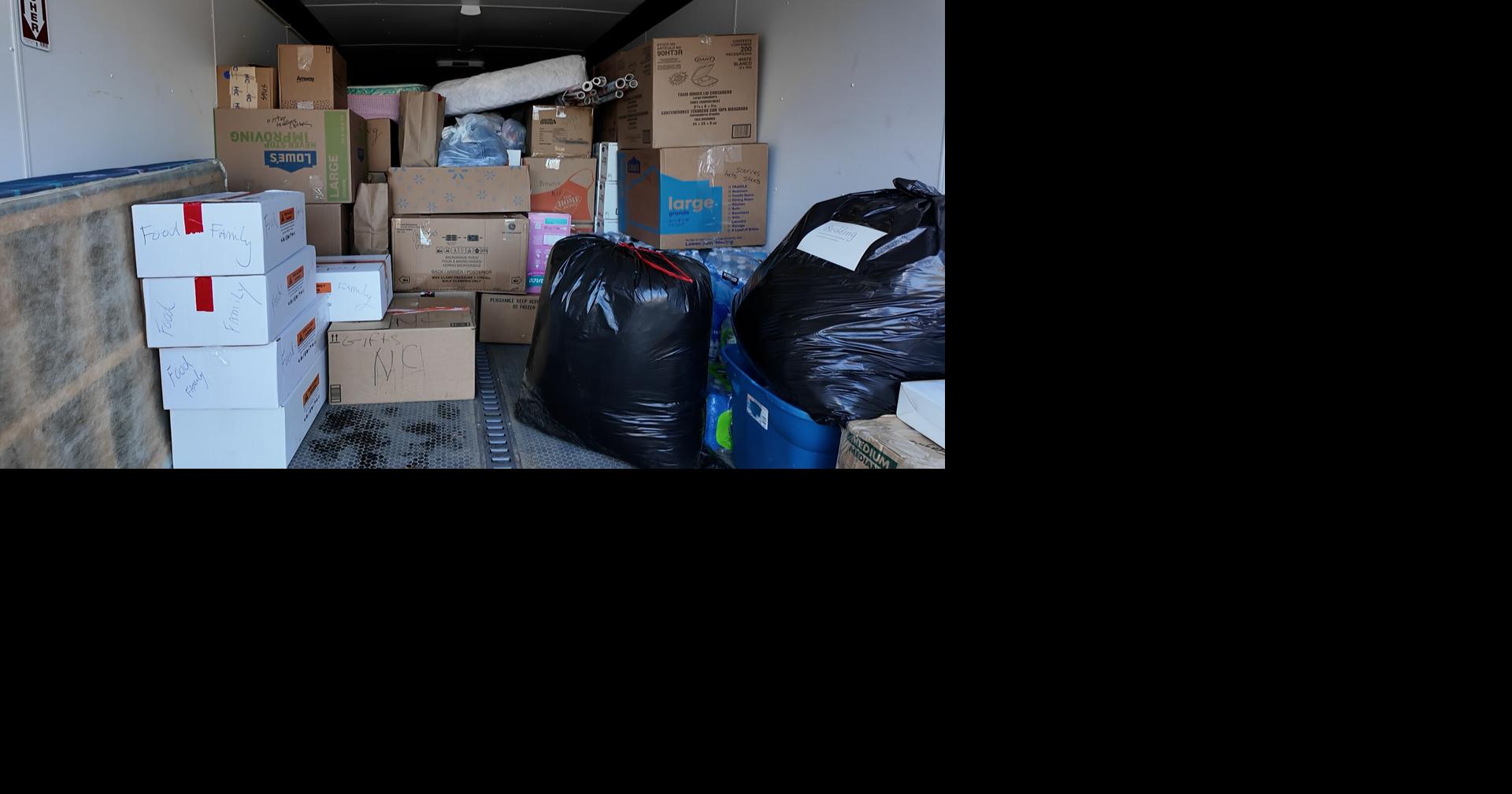 Donations put together in Georgetown headed to North Carolina as ...