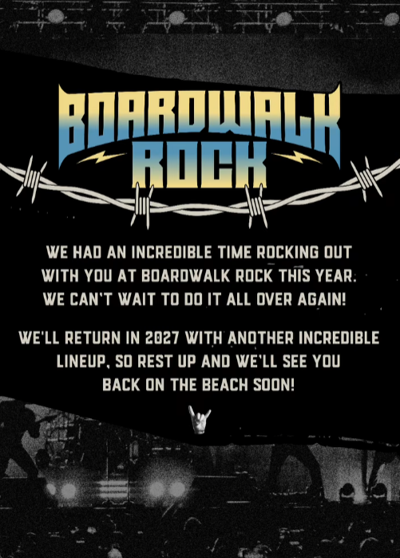 Ocean City music festival 'Boardwalk Rock' will not return in 2026 ...