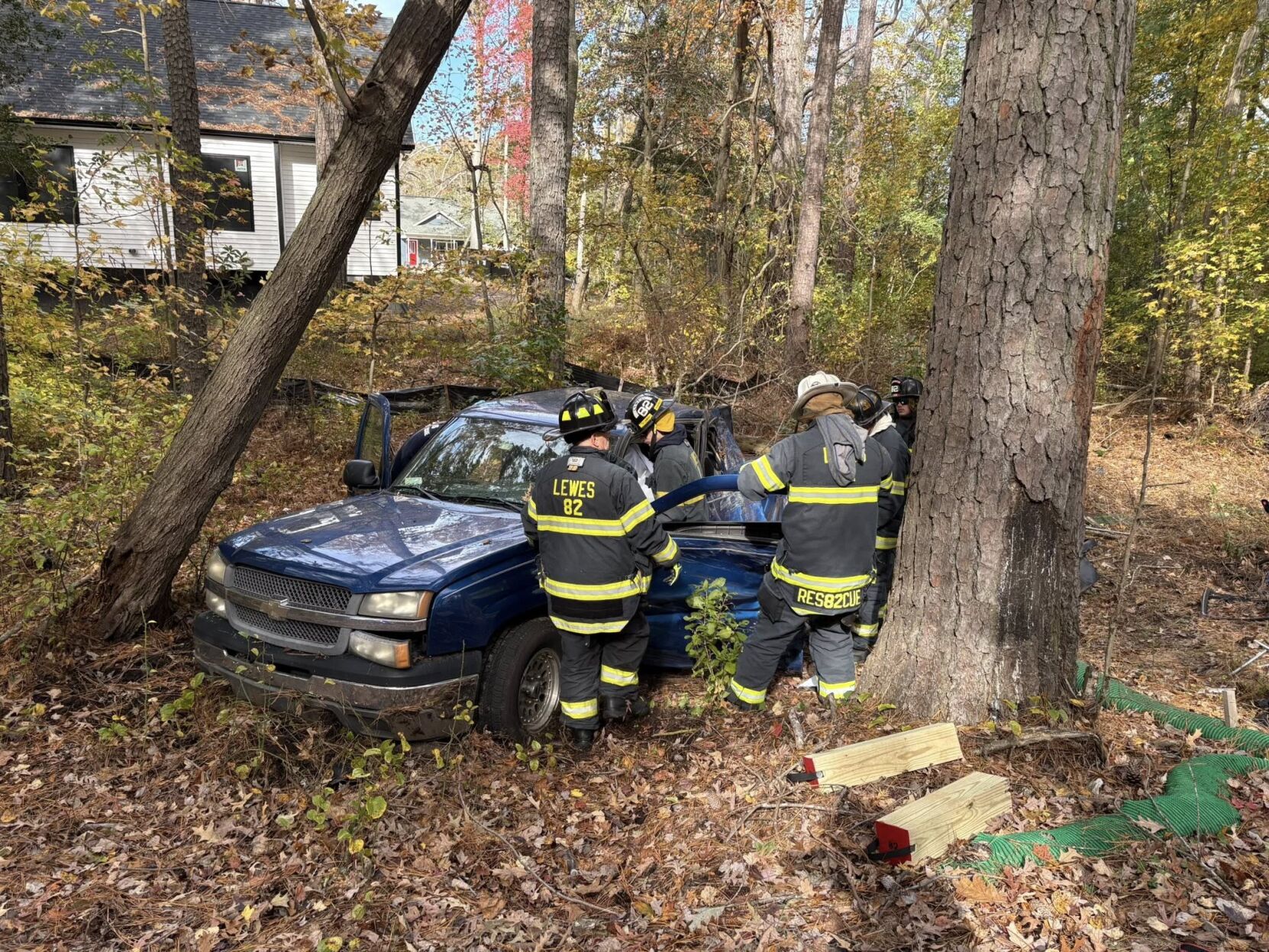 Driver rescued from crashed car in Lewes after being trapped | News ...