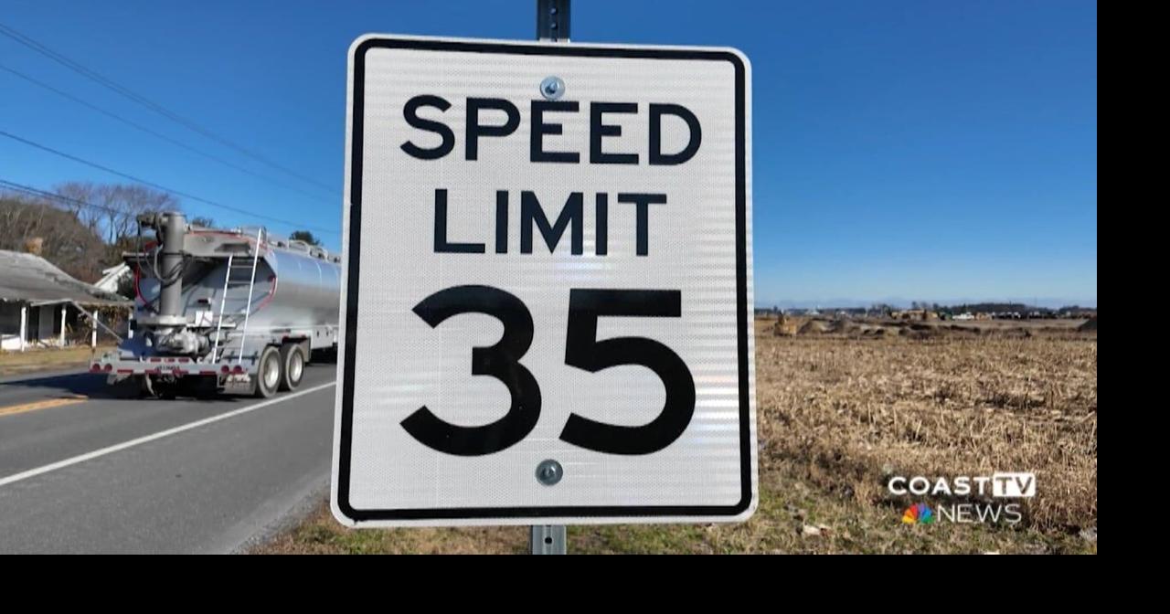 Speed limit on Route 24 lowered to 35 mph | News | coasttv.com