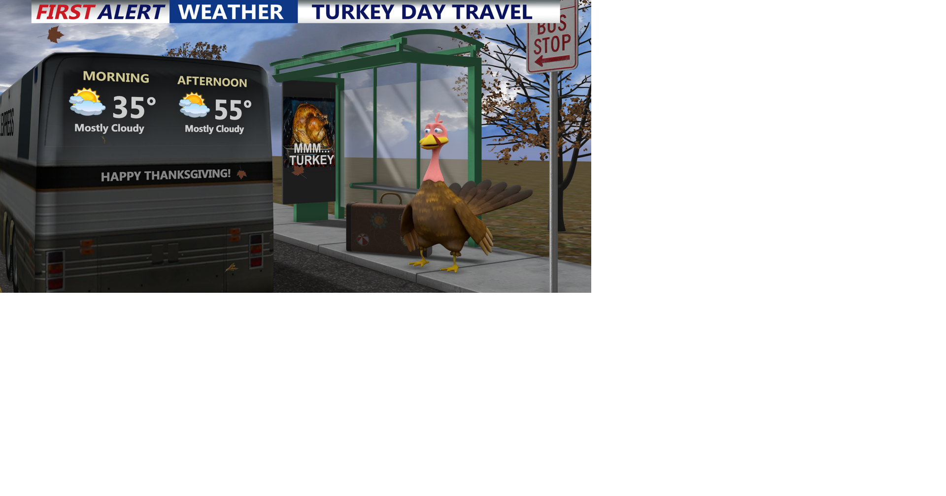 Dry for holiday travel Wednesday, a rainy Thanksgiving Day, then ...