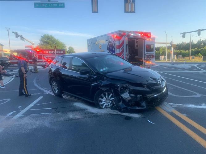 Crash at intersection of John J. Williams Highway leaves major damage ...
