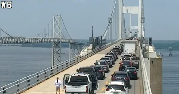 Multi-vehicle crash closes Chesapeake Bay Bridge westbound lanes | News ...