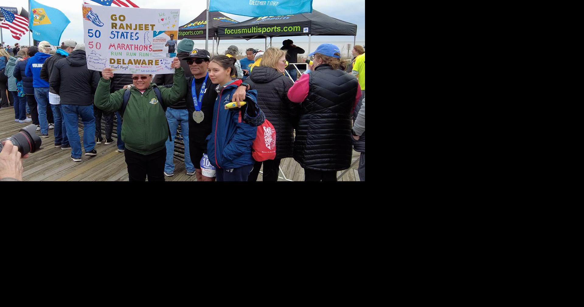 Man completes 50 marathons in 50 states with final race in Delaware ...