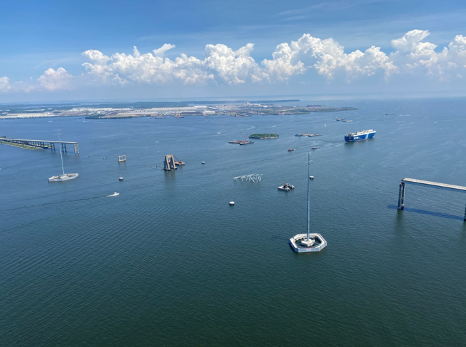 The Maryland State Police Aviation Command releases photos of Francis ...