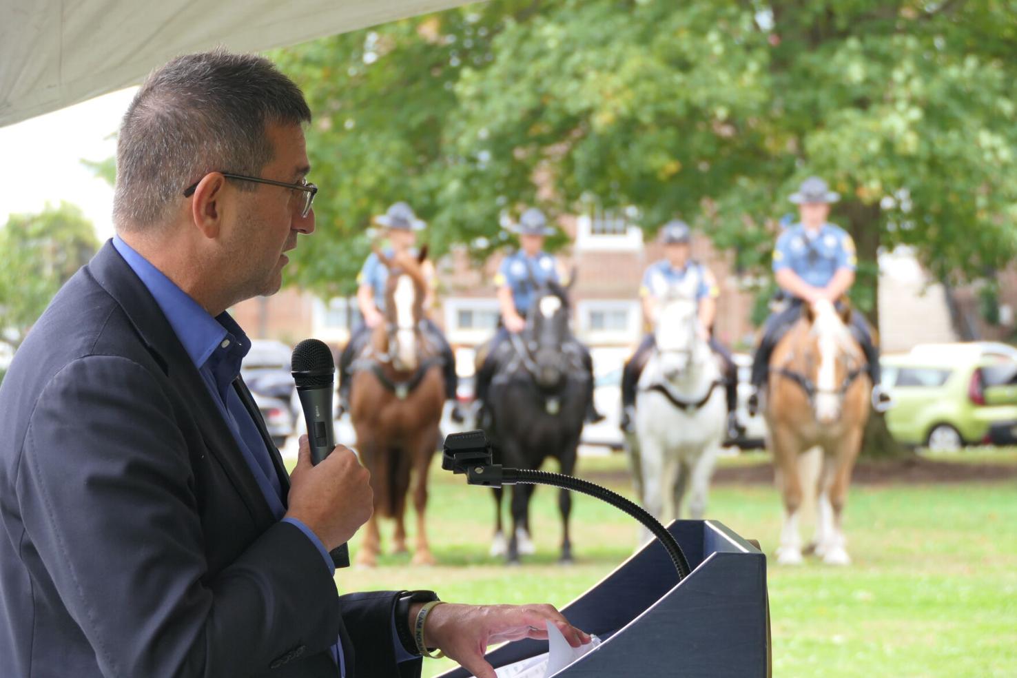 Gov. Matt Meyer ceremonially signs bills supporting law enforcement and ...