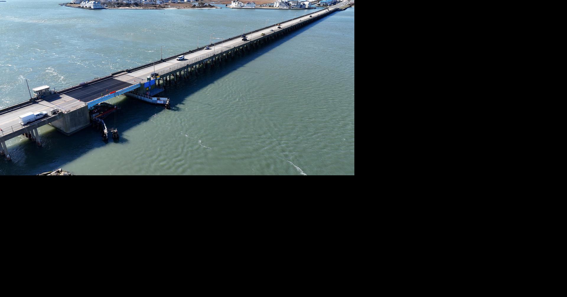 Bridge back in action: Route 50 bridge reopens, lane work to continue ...