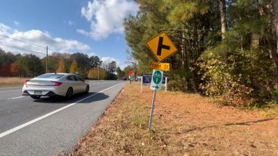 Milton requests DelDOT to install a 'Water on Roadway' sign on Cave ...