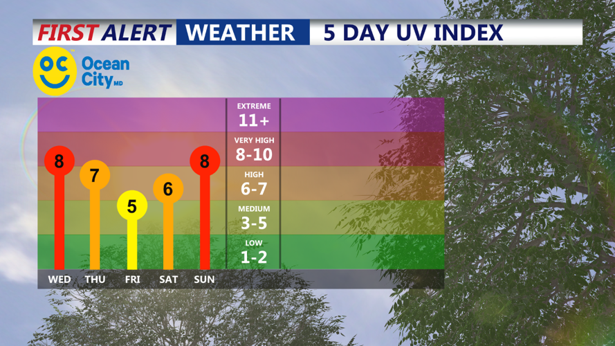 Hot and Humid Wednesday for Delmarva with Potential Evening Storms ...