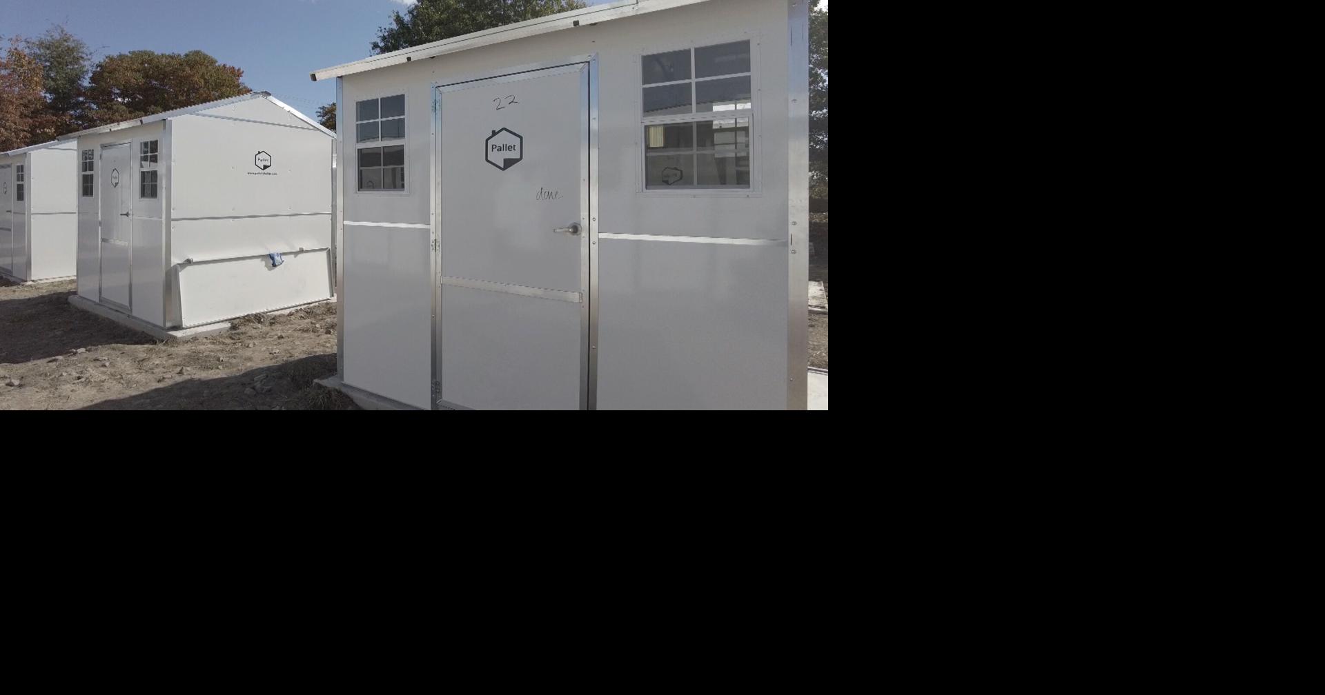Springboard Collaborative's Pallet Village Under Construction | News ...
