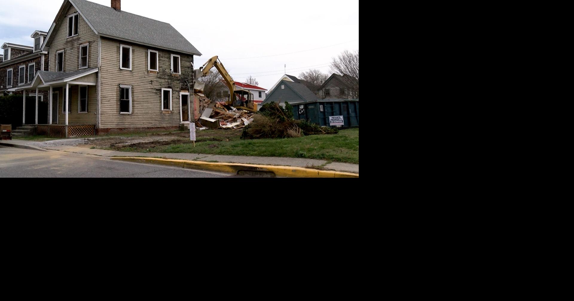 Demolition begins on historic Daisey home in Lewes | News | coasttv.com