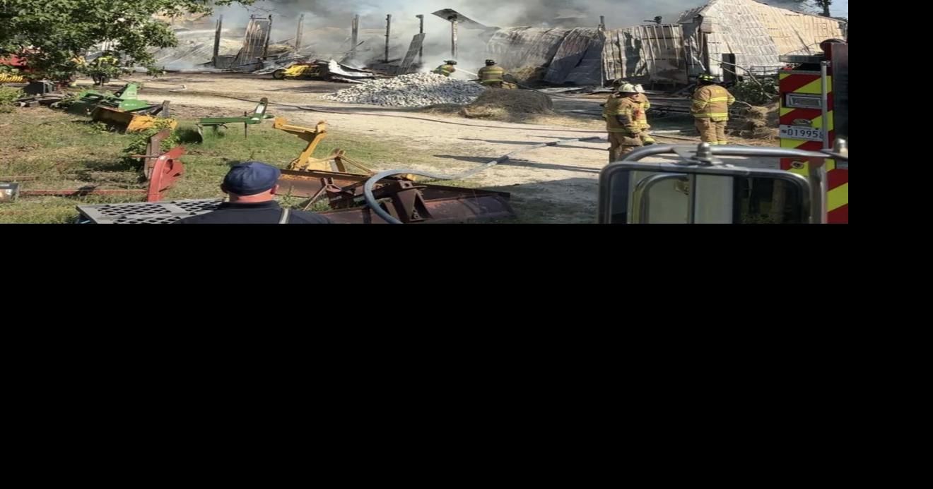 Fire destroys pole barn in Cambridge | News | coasttv.com