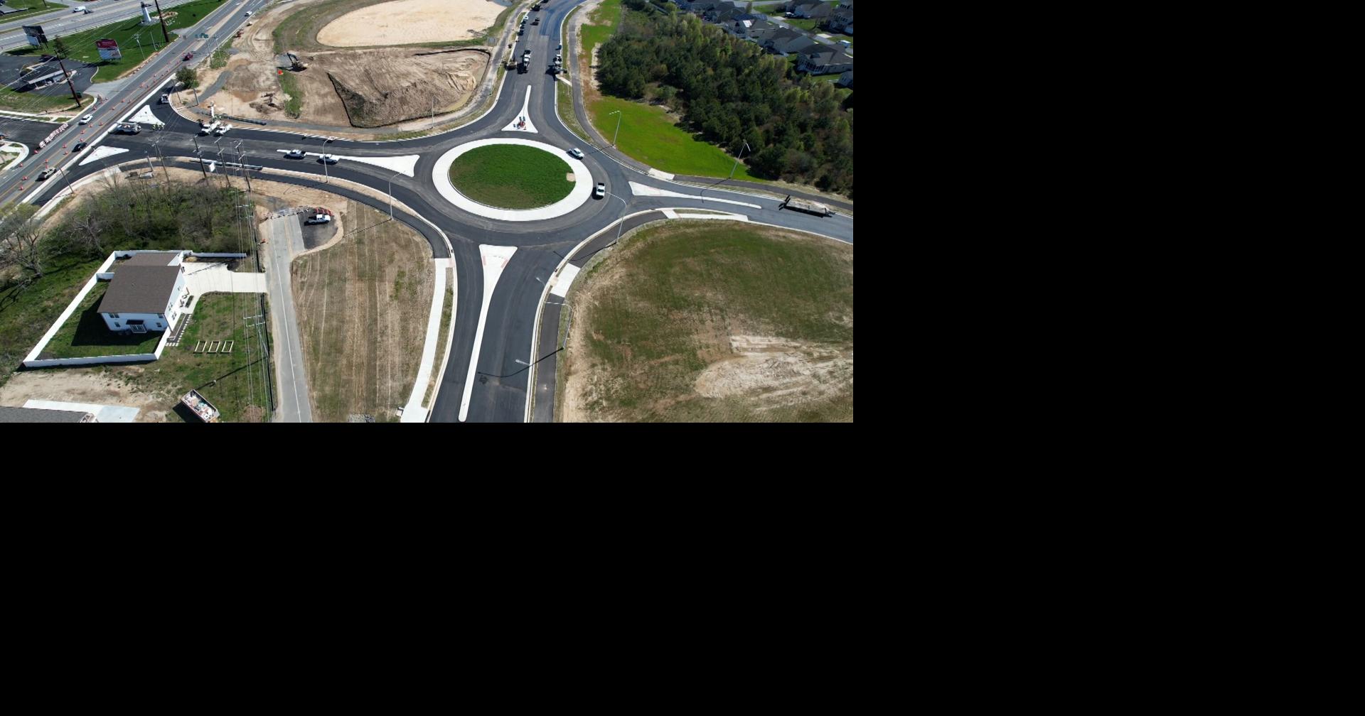 Roundabout near Five Points in Lewes delays opening to traffic | News ...