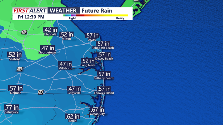 Much needed rain develops Thursday night, wonderful weekend awaits | Weather | coasttv.com