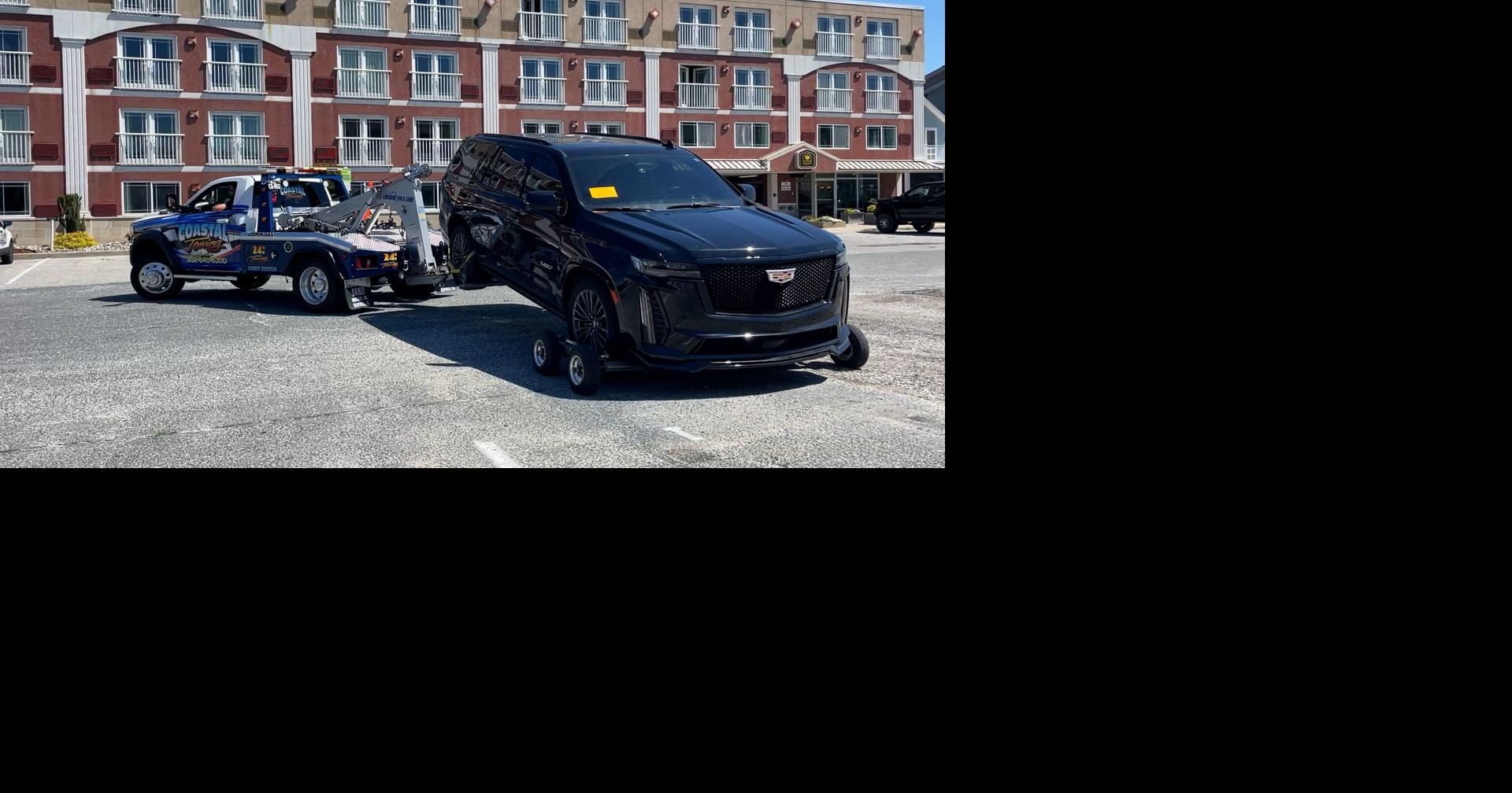 Mysterious SUV finally towed from Dewey Beach after parking tickets pile up | News | coasttv.com