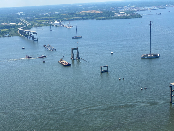 The Maryland State Police Aviation Command releases photos of Francis ...