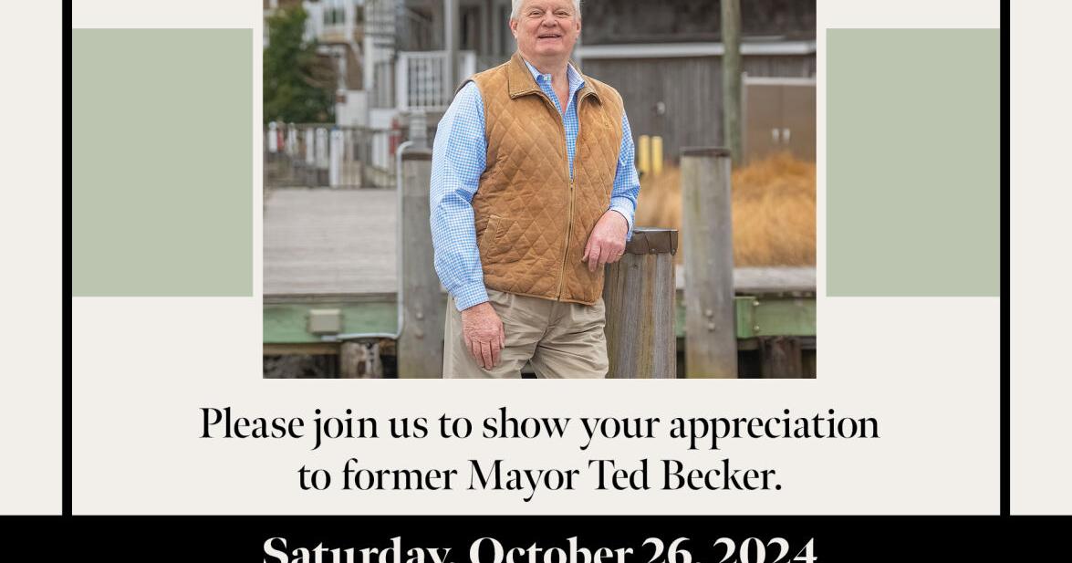 Funeral details announced for former Lewes Mayor Ted Becker | News ...
