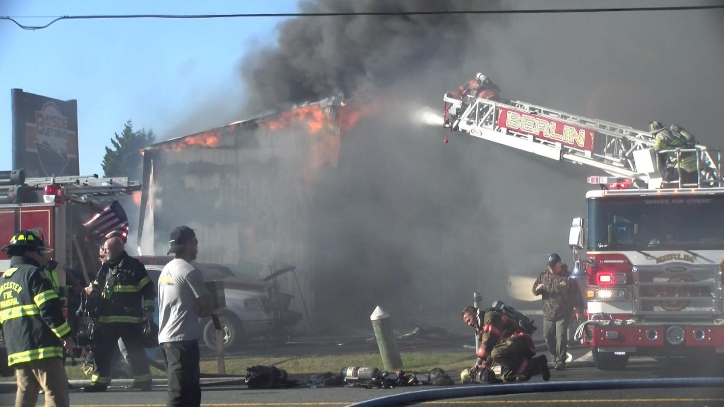 Large fire breaks out at Berlin business | News | coasttv.com