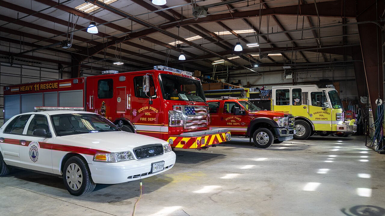 Ocean Pines fire equipment moved to Public Works ahead of rebuild ...