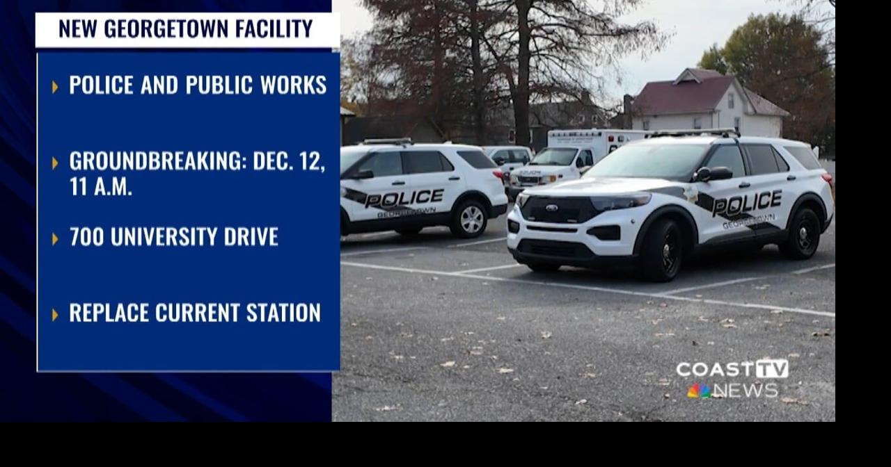 Georgetown set to break ground on new police and public works facility ...