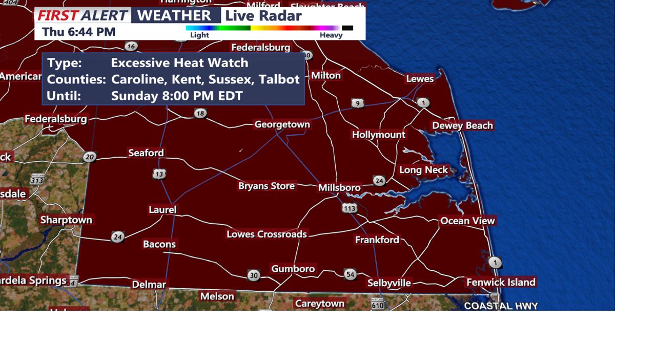 Bermuda High Pressure to Dominate Weekend Weather with Heat Advisory in ...