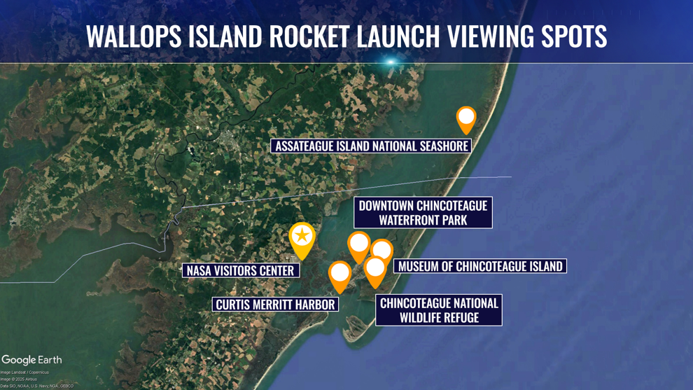 Where to watch Thursday's Wallops Island rocket launch | News | coasttv.com