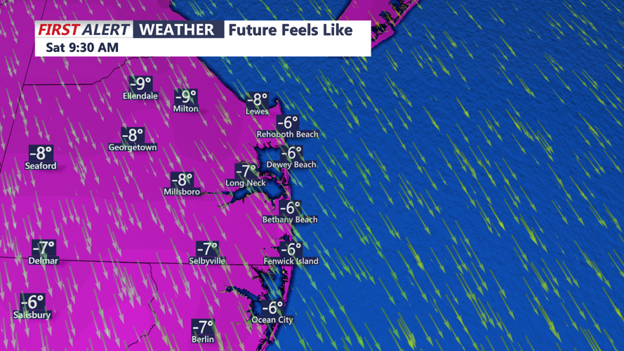Black ice threat Tuesday morning as Sussex County stays frigid into ...