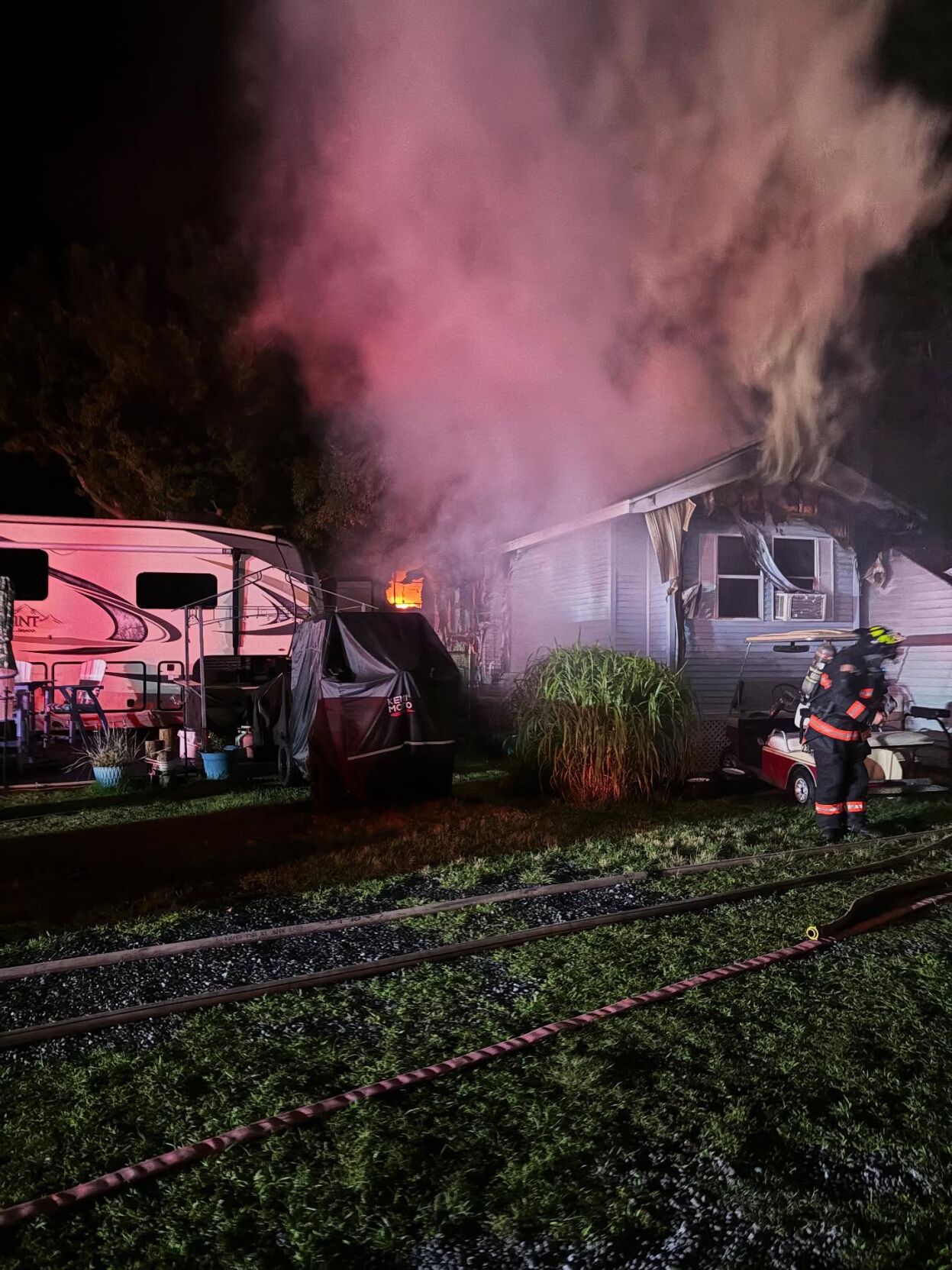 Fire breaks out at Treasure Beach campground | News | coasttv.com
