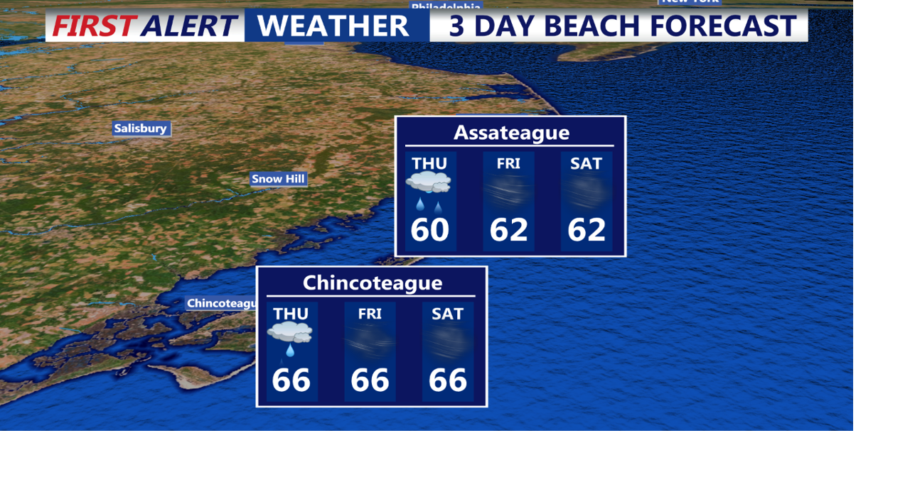 Gusty gale winds and thunderstorms forecasted for Delmarva region ...