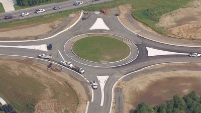 Five Points roundabout continues to make progress | News | coasttv.com